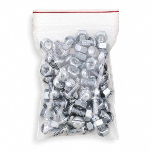 Recloseable Bag-Pk 100 - Grainger