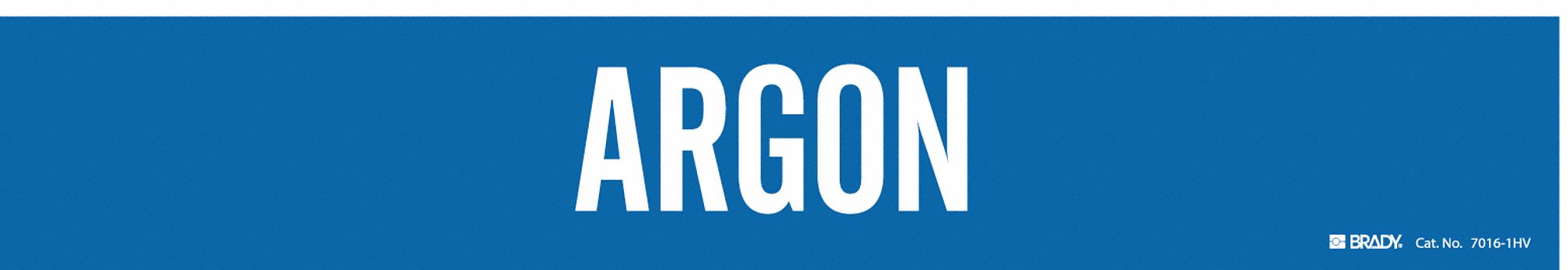 Argon, Blue, Pipe Marker - 5ACG0|7016-1HV - Grainger
