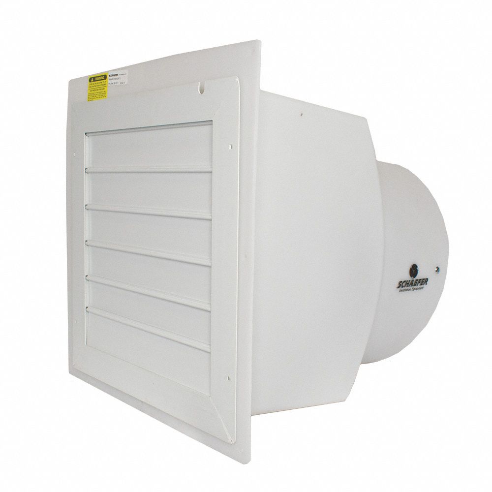 SCHAEFER Agricultural Exhaust Fan: Direct Drive, 20 in Blade, 1/2 hp ...