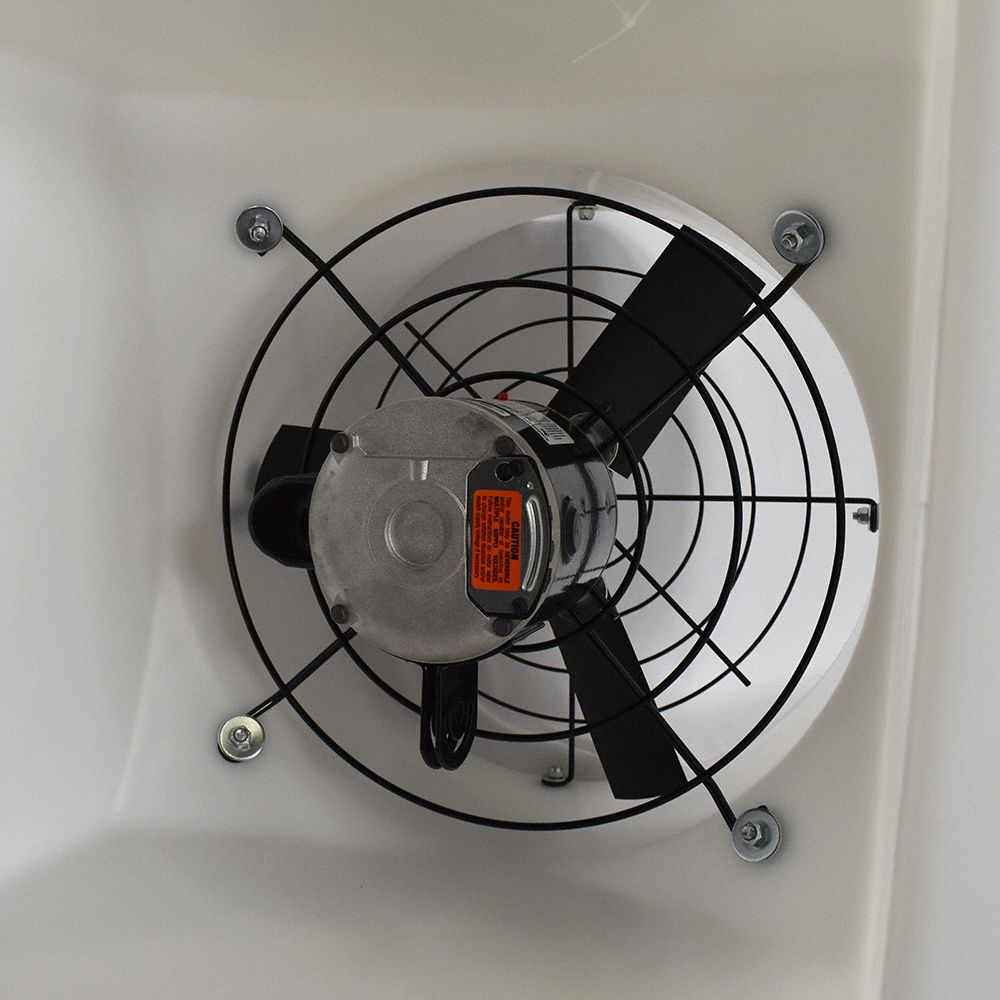 SCHAEFER Agricultural Exhaust Fan: Direct Drive, 20 in Blade, 1/3 hp ...
