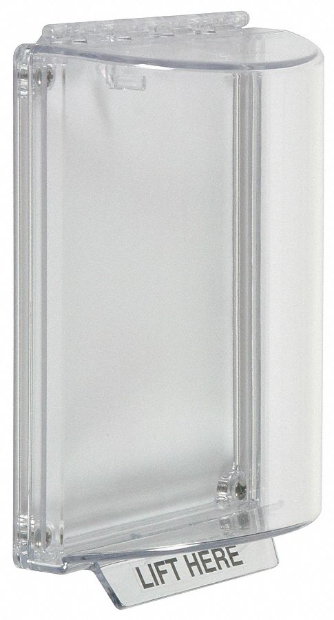 SAFETY TECHNOLOGY INTERNATIONAL, Polycarbonate, 5 15/16 in Overall Dp ...