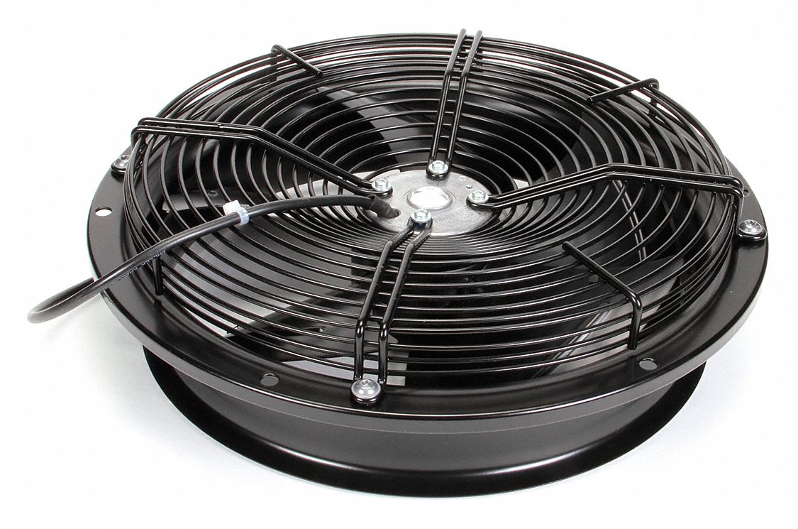 EBM-PAPST, 15 5/8 in Dia, 4 1/2 in Dp, Standard Round Axial Fan - 5AGD6 ...