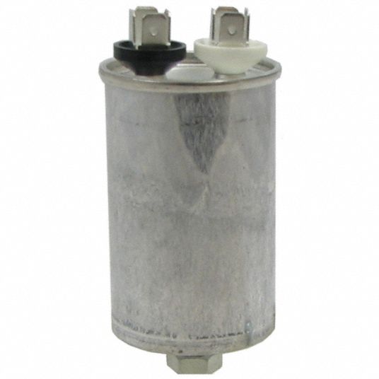 EBM-PAPST Motor Run Capacitor: Round, 440V AC, 14, 3 3/8 in Overall Ht ...