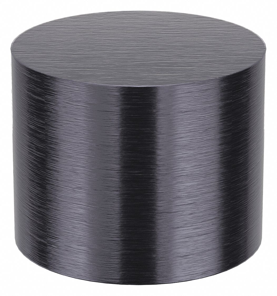 6061, Aluminum, Standoff Cap - 5AGU0|ZA0247-ALBLK - Grainger