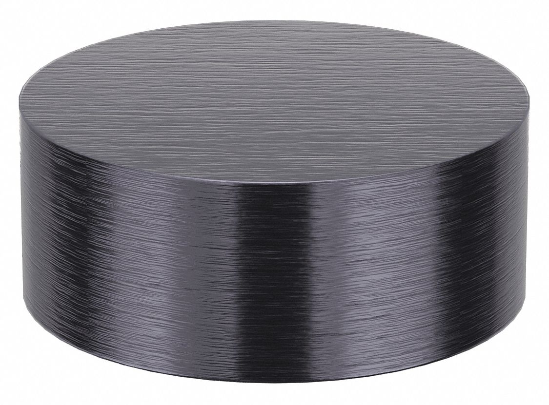 6061, Aluminum, Standoff Cap - 5AGU6|ZA0256-ALBLK - Grainger