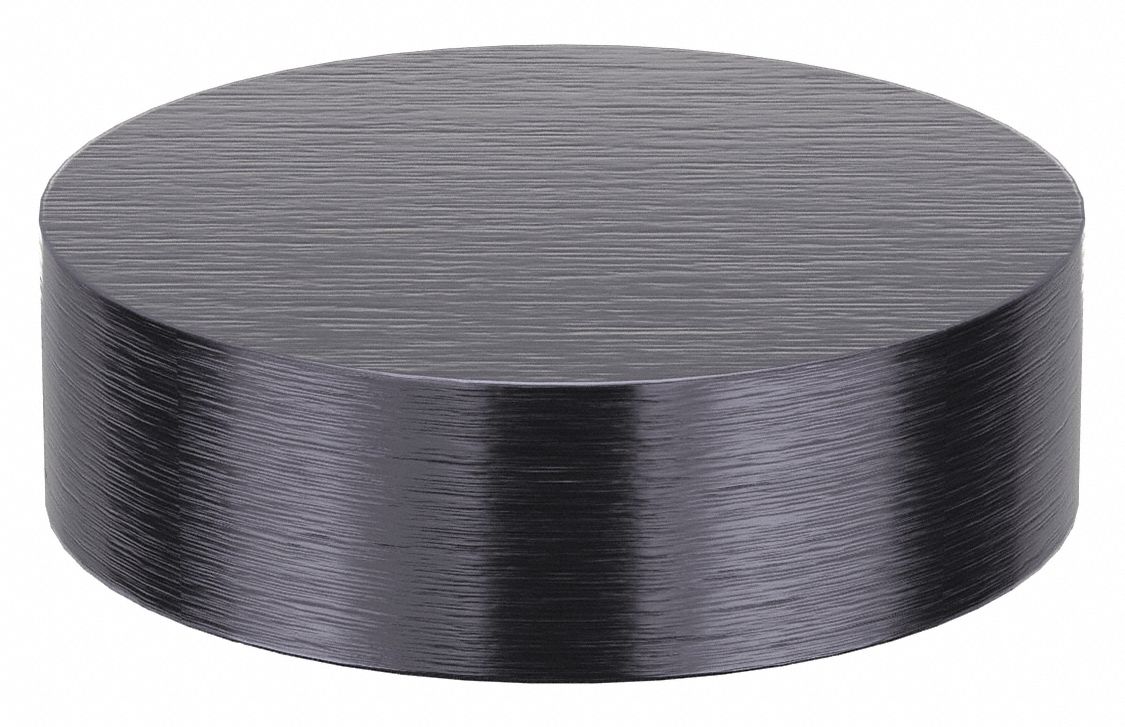 6061, Aluminum, Standoff Cap - 5AGU7|ZA0260-ALBLK - Grainger