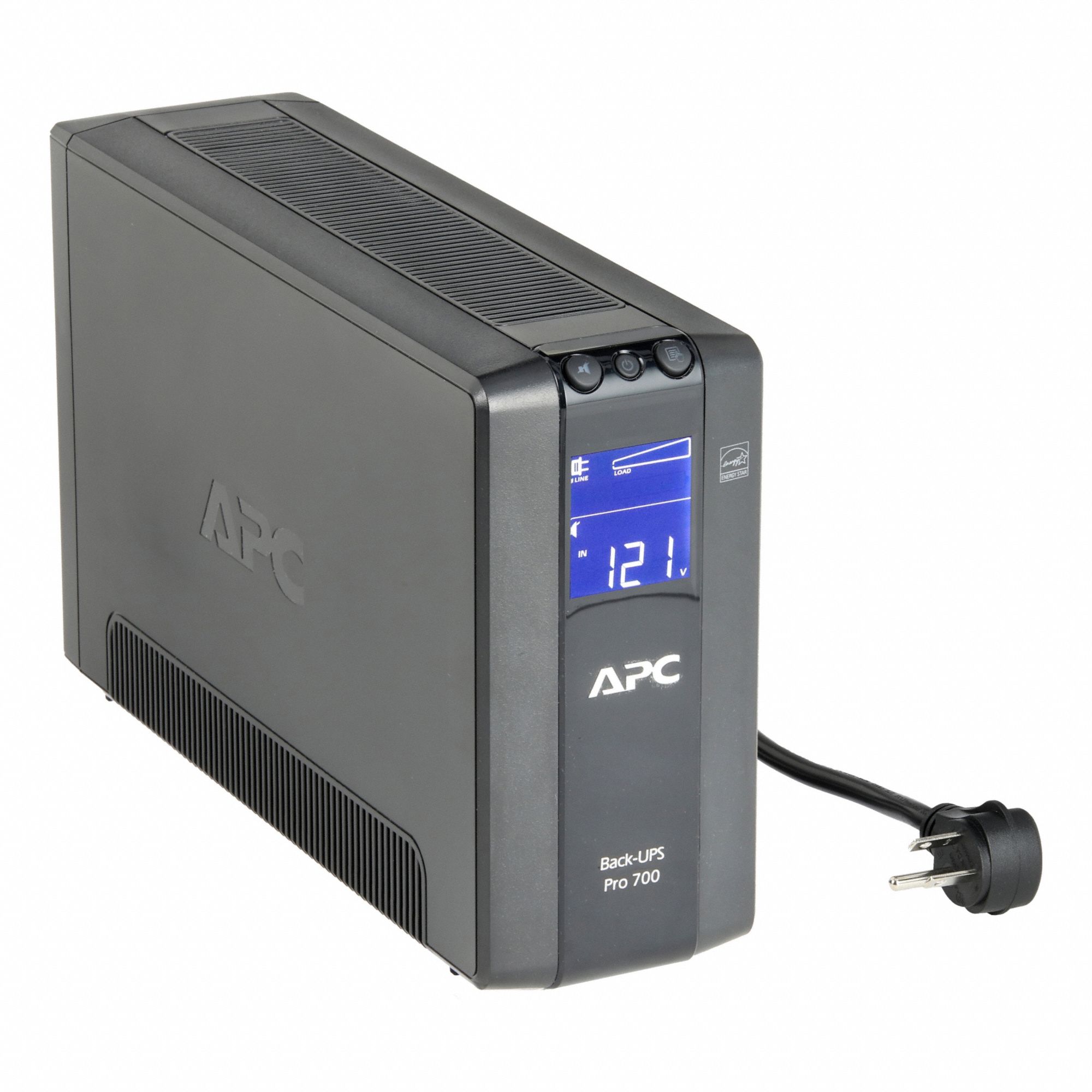 APC BY SCHNEIDER ELECTRIC, Single Phase, 700 VA Power Rating, UPS System - 5AHD4|BR700G - Grainger