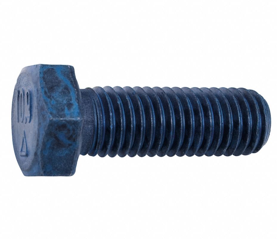 METRIC BLUE Tornillo de Cabeza de Dado Hexagonal M12-1.75 Clase 10.9 ...