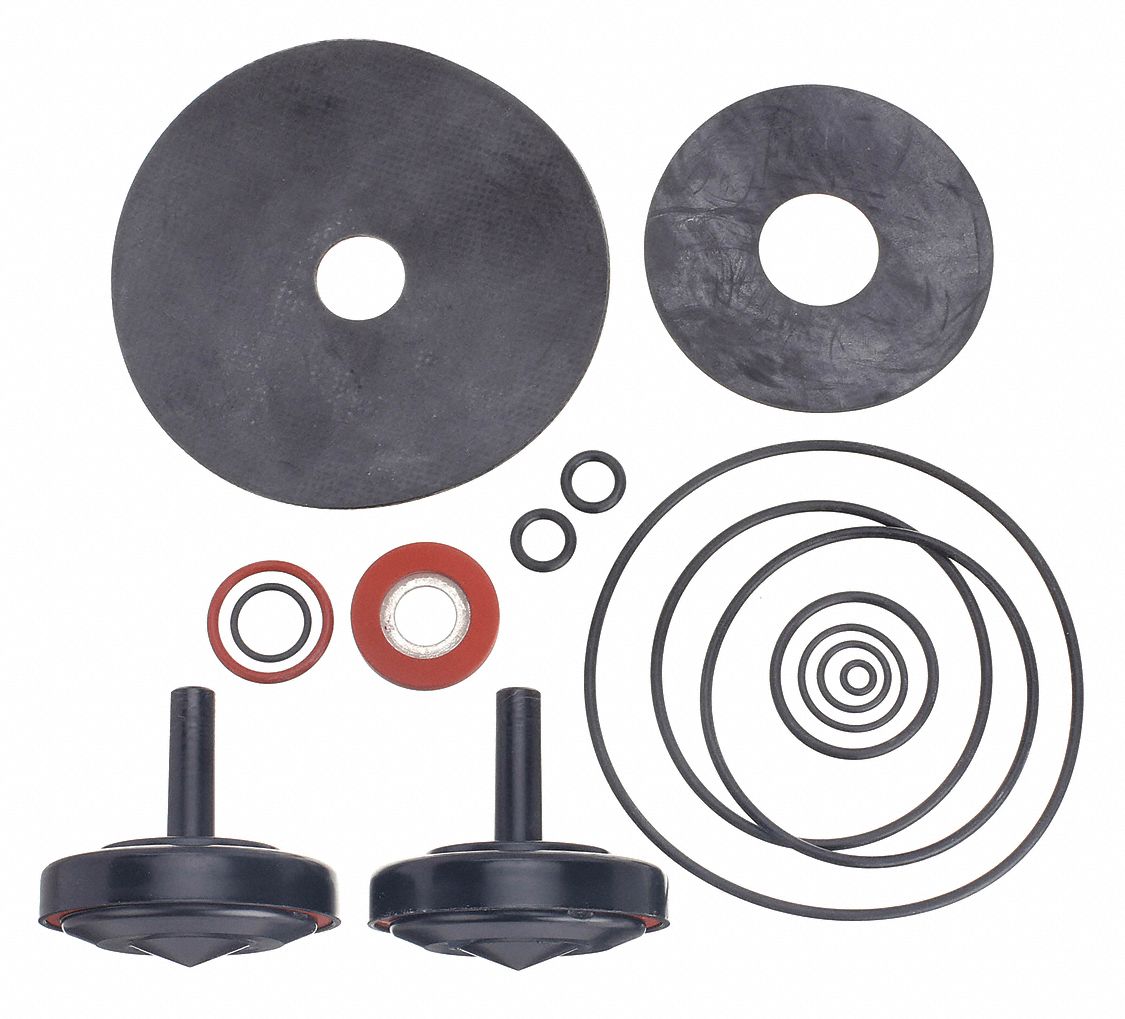 WATTS, Complete Rubber Parts Kit, 6LL73, Backflow Preventer Repair Kit ...