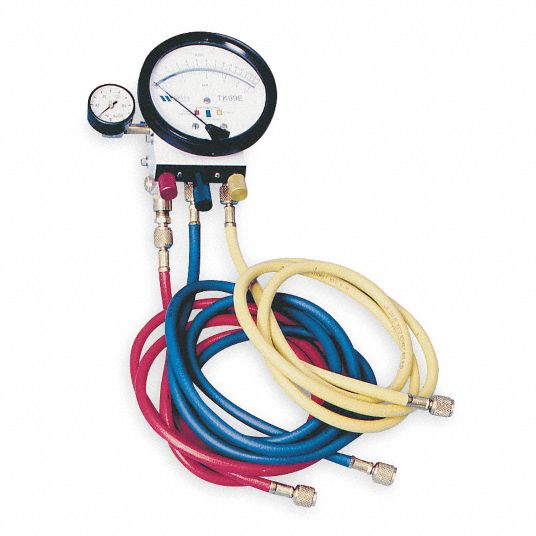 WATTS Backflow Preventer Test Kit, 5 Valve, Includes: (12) Hose ...