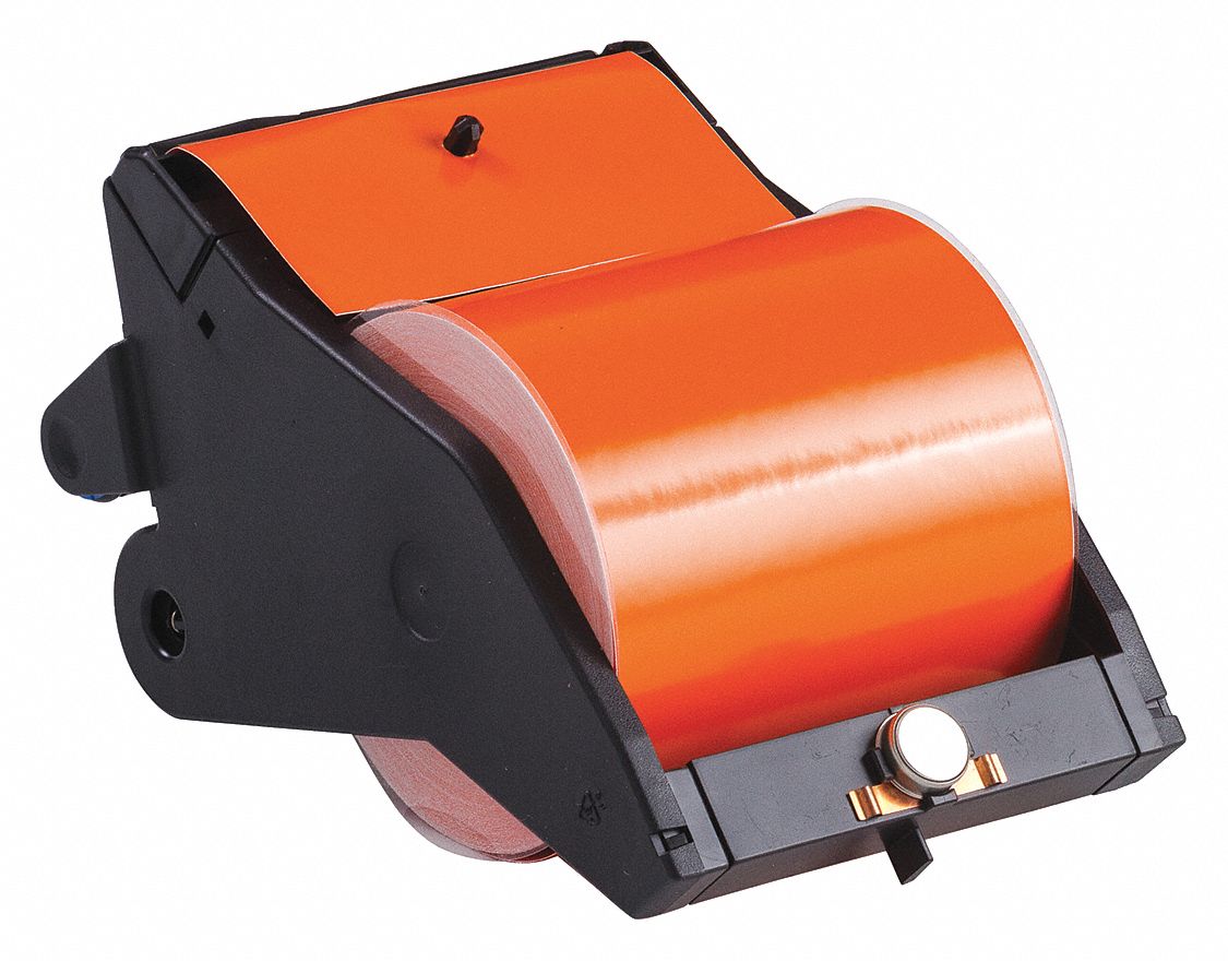 4 in x 90 ft, Vinyl, Continuous Label Roll - 5AL33|142753 - Grainger