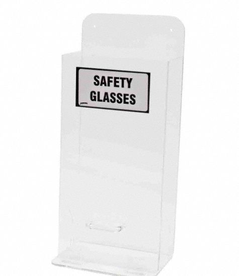 BRADY, 1 Compartments, 20 Eyewear, Protective Eyewear Dispenser - 5AP73 ...