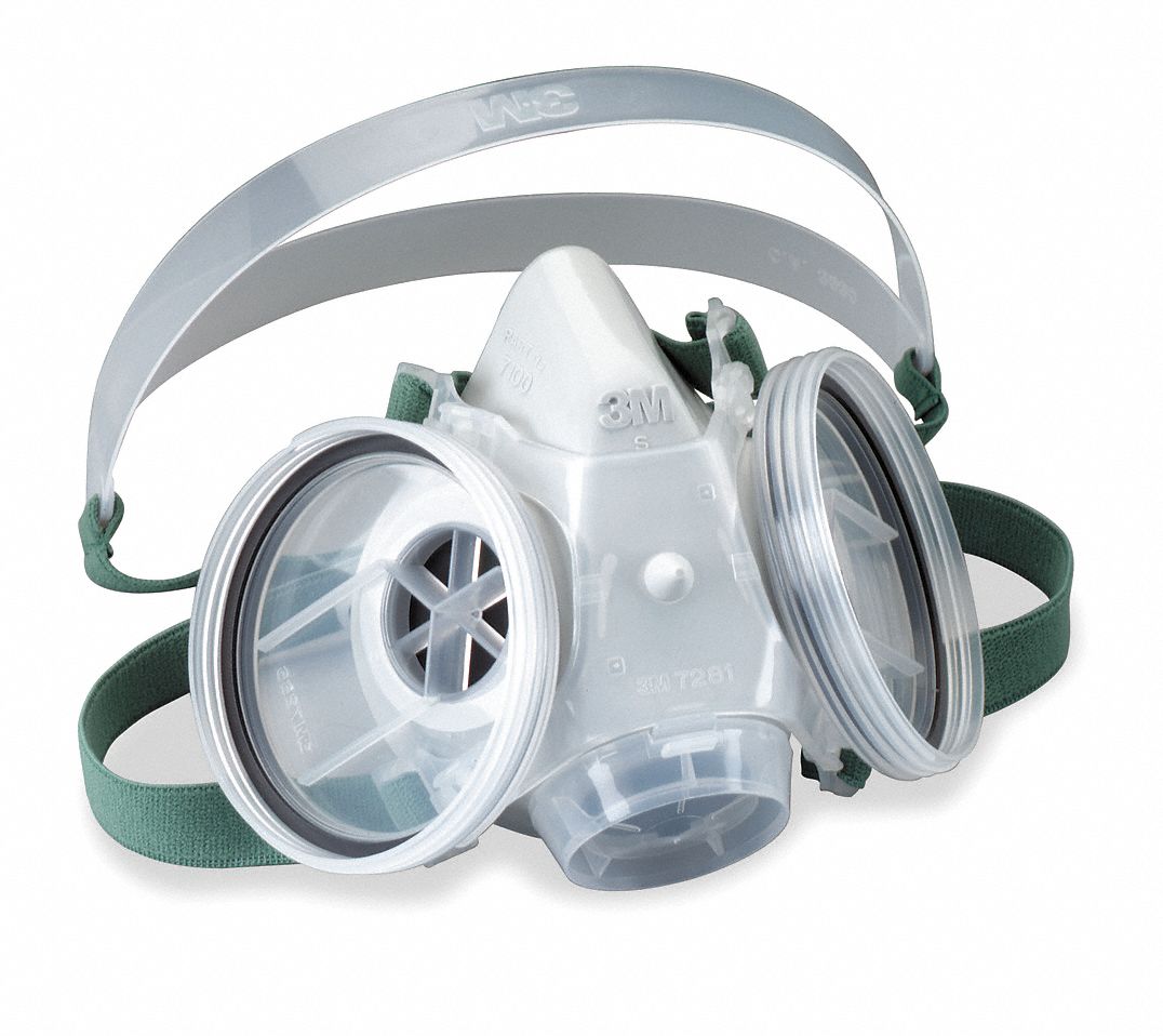 Half Mask Respirator, S - Grainger