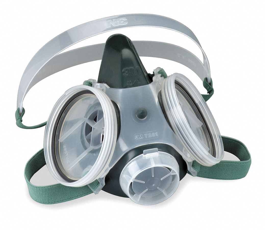 Resp.1/2 Mask, Large - Grainger