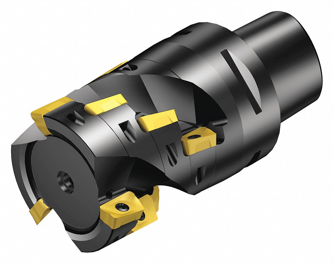 SANDVIK COROMANT, 1 1/4 in Max. Cutting Dia., 1.969 in Shank Dia ...