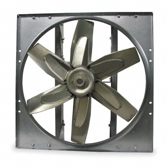 Heavy Duty Exhaust Fan with Motor and Drive Package - Grainger