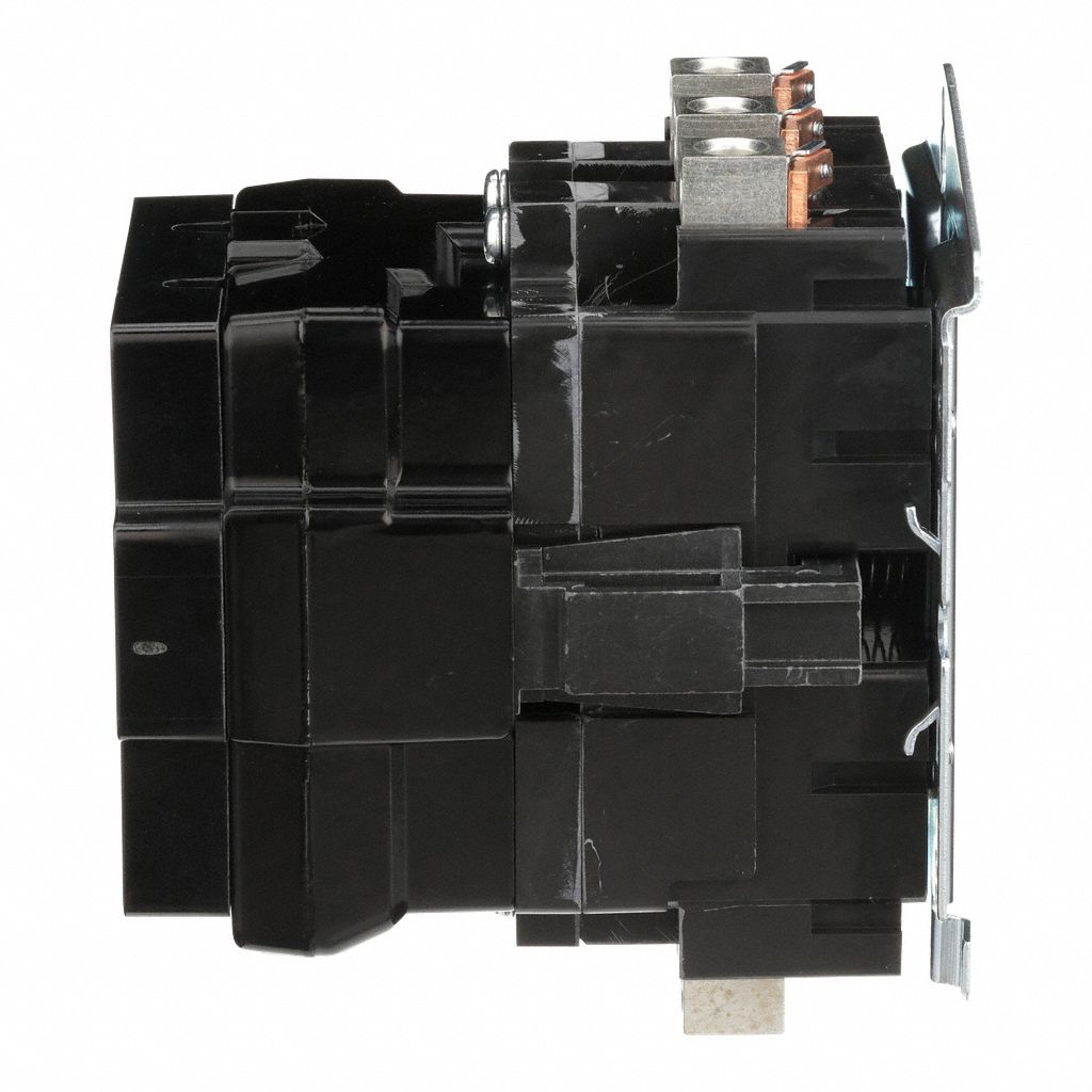 SQUARE D Lighting Magnetic Contactor: 3 Poles, 120V AC, 100 A Full Load ...
