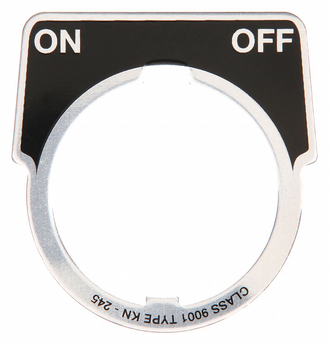 30 mm Panel Mounting Size, Half-Round, Legend Plate - 5B527|9001KN245 ...