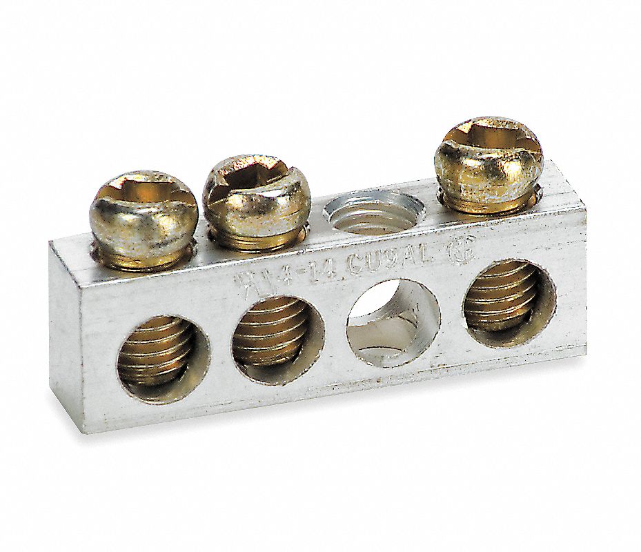 SQUARE D Kit de Barra a Tierra, 4 Terminales,100A - 181Z76 | PK4GTA ...