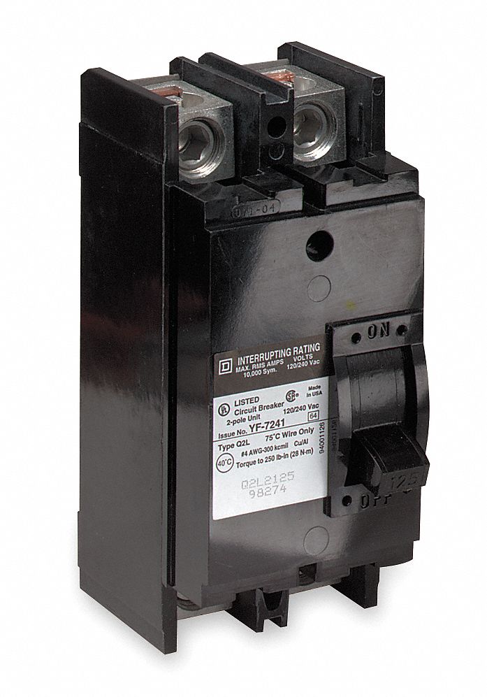 Circuit Breaker,125 A - Grainger
