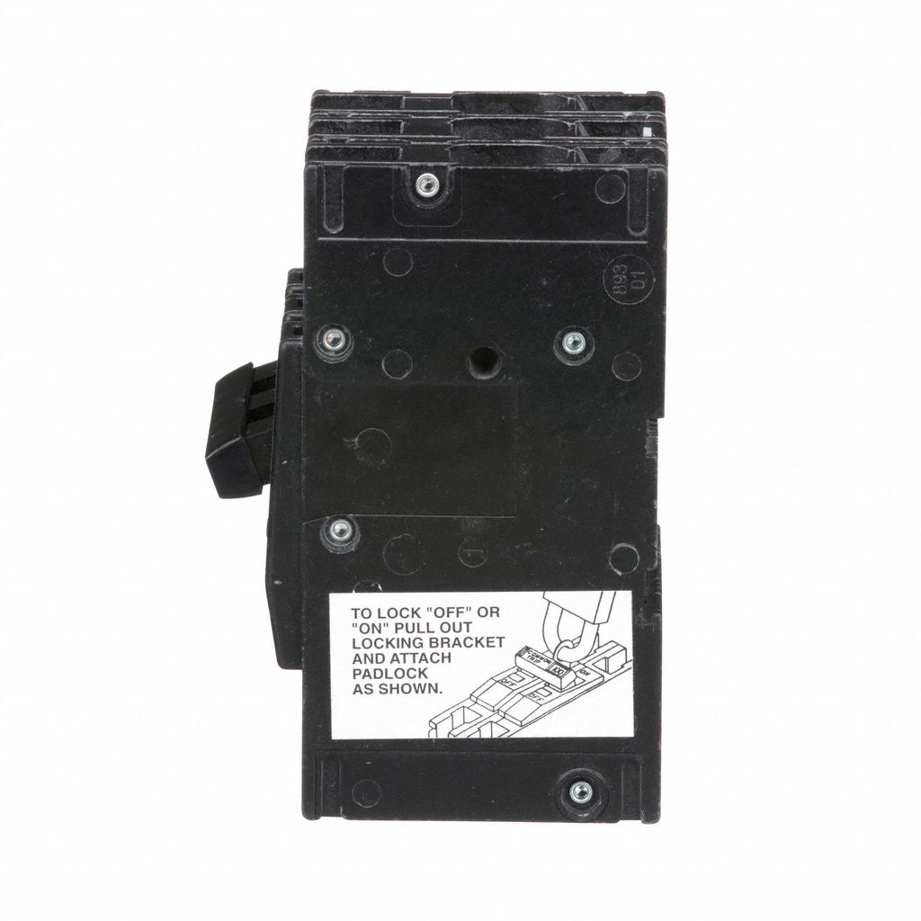 SQUARE D Miniature Circuit Breaker: 100 A, 120/240V AC, Three Phase ...