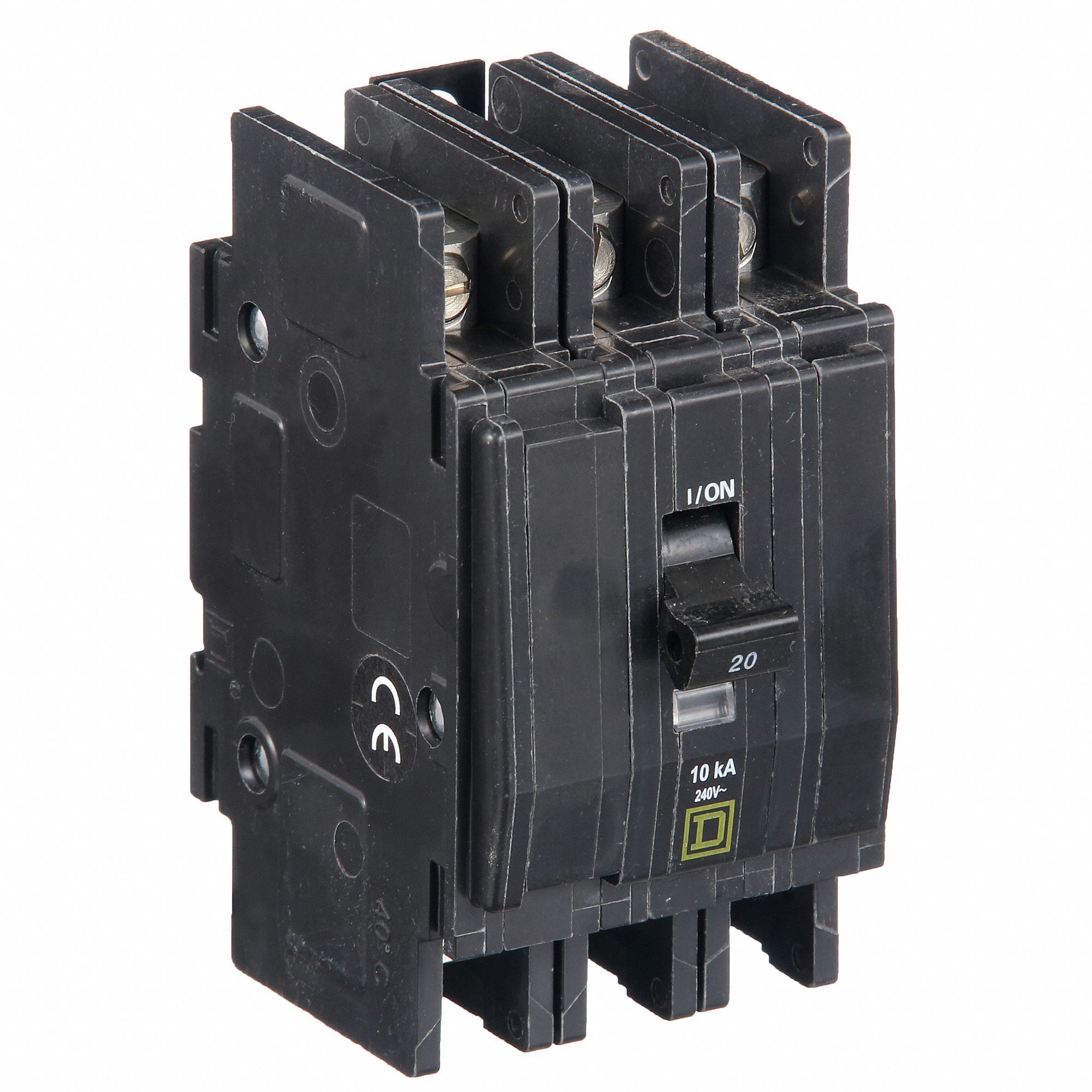 SQUARE D, 20 A, 120/240V AC, Miniature Circuit Breaker - 5B999|QOU320 ...
