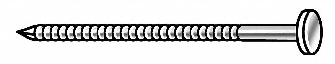 Underlayment Nails, 1 1/4 in Lg, Underlayment Nail,1 1/4 in,PK536 ...