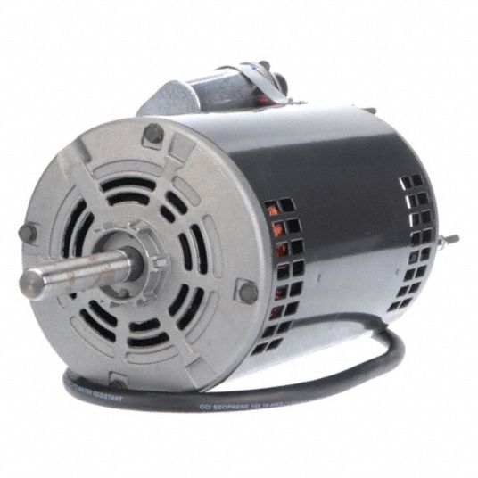 DAYTON, 1 Speed, Open Air-Over, Direct Drive Blower Motor - 5BE66|5BE66 ...