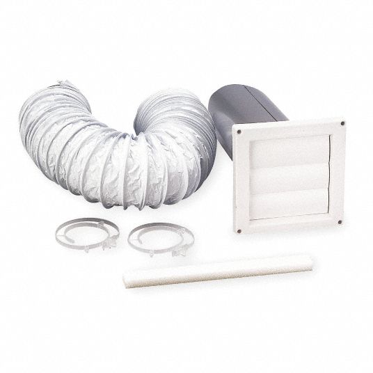 Wall Ducting Kit,4 In - Grainger