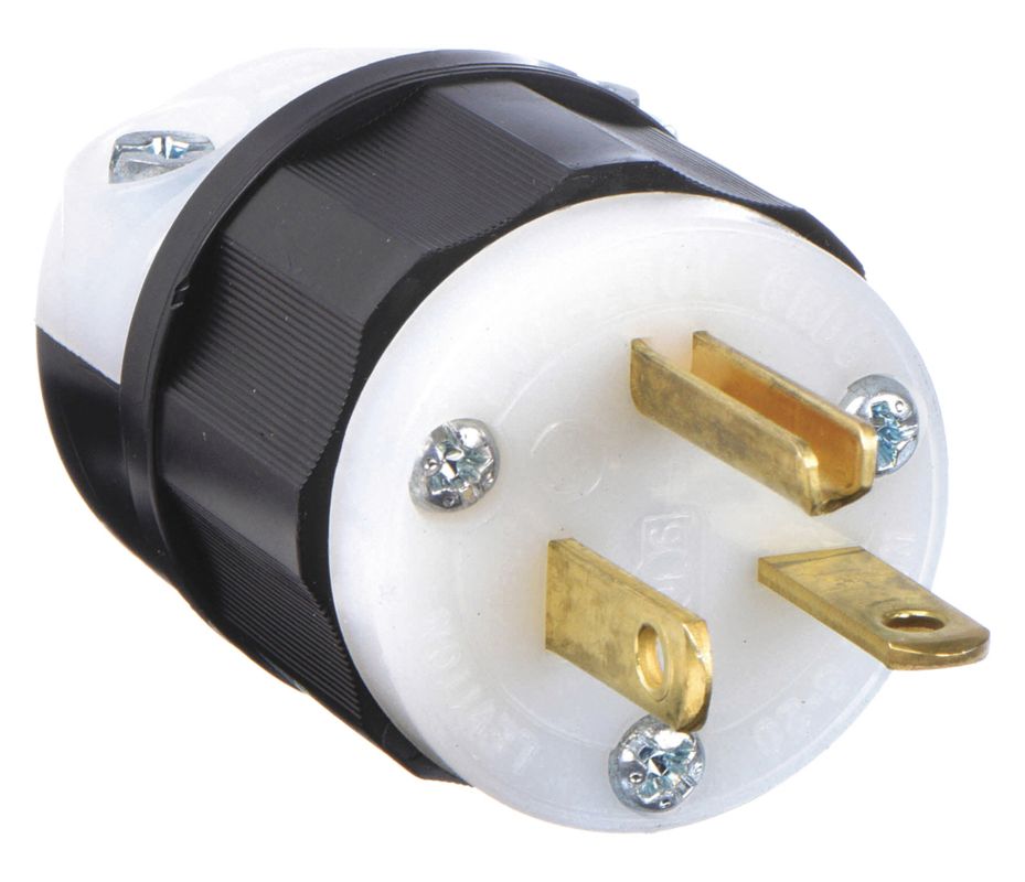 LEVITON Enchufe de Hoja Recta, Sin Clasificar, 2 - 5C375 | 5466-C ...