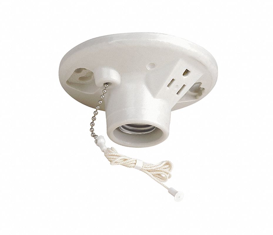 LEVITON Portalámp d/Porcelana,Mediana,660W,250V - Portalámparas - 5C412 ...