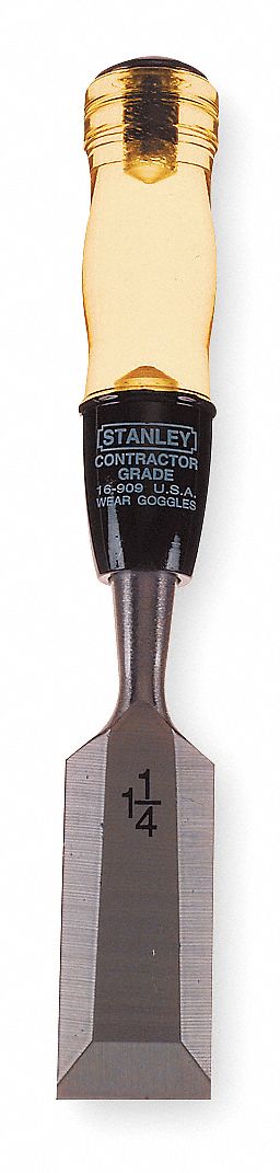 Wood Chisel,1 1/4 In - Grainger