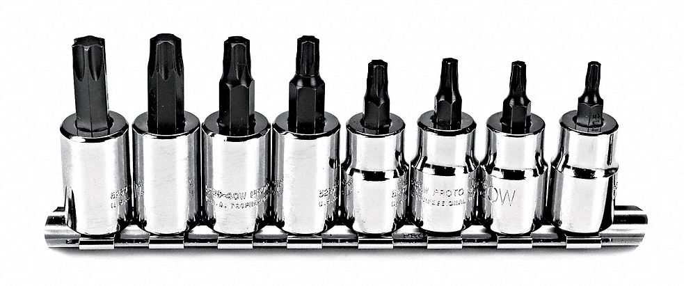 PROTO, 1 - 25 Pieces, 3/8 in Drive Size, Socket Bit Set - 5C626|J5239C ...