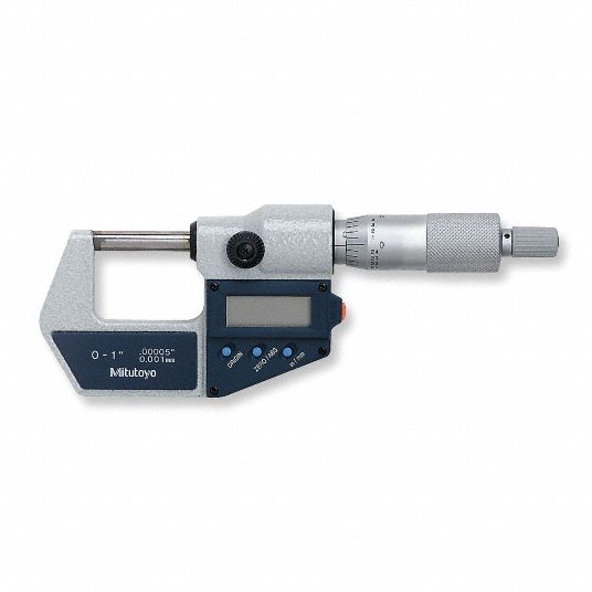 Digimatic Micrometer, SPC Output Yes - Grainger