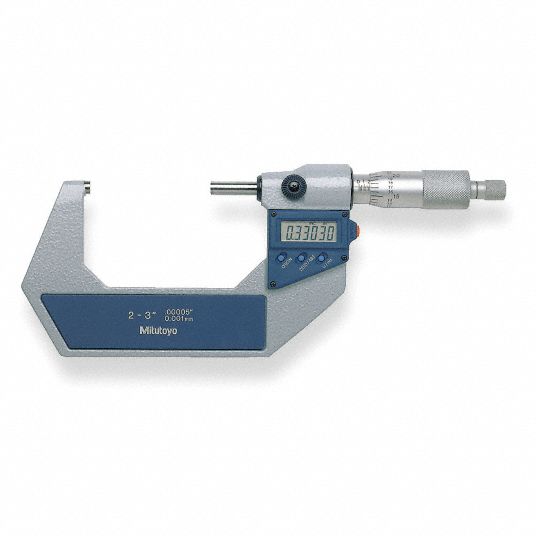 Digimatic Micrometer, SPC Output Yes - Grainger