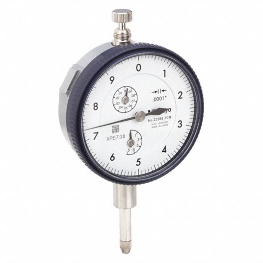 Mitutoyo Continuous Reading Dial Indicator Agd 2 2 130 In Dial Size