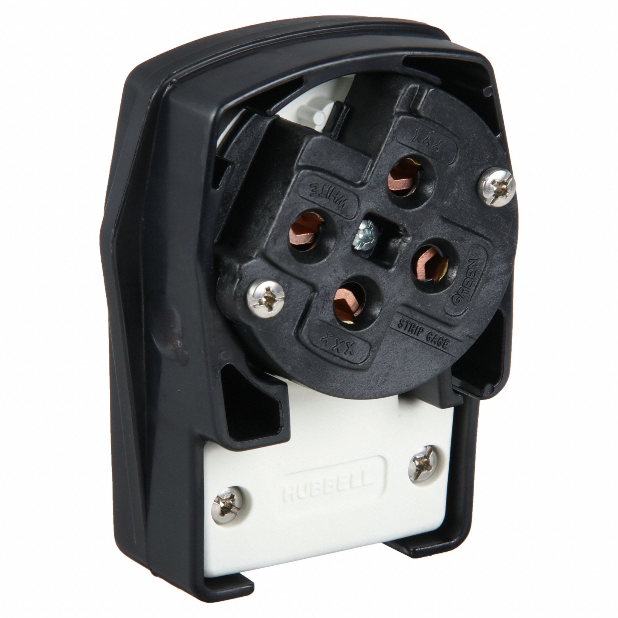 14-50P, 50 A, Angle Straight Blade Plug - 5C791|HBL9452C - Grainger