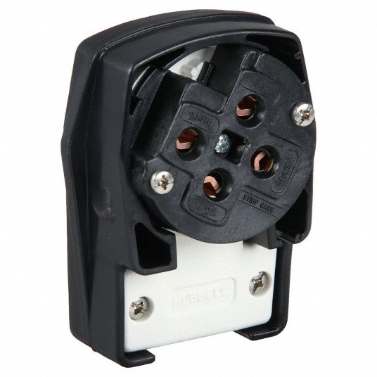 14-50P, 50 A, Angle Straight Blade Plug - 5C791|HBL9452C - Grainger