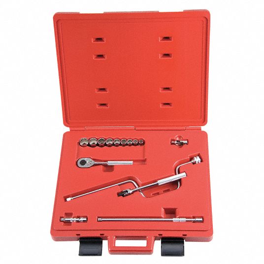 PROTO, 3/8 in Drive, 15 Piece, Socket Wrench Set - 5C868|J52132 - Grainger