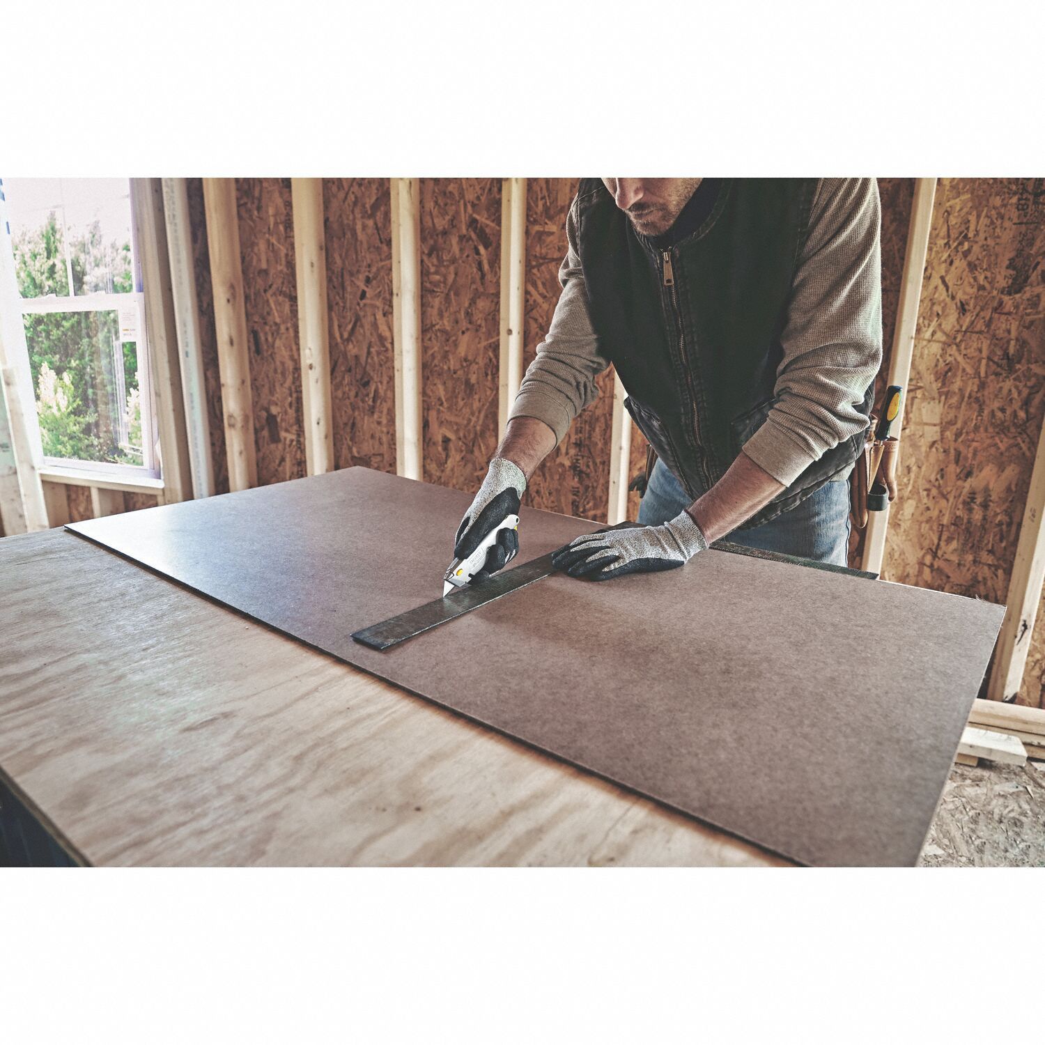 STANLEY Utility Knife: 6 1/2 in Overall Lg, Steel Std Tip, Plain, Metal ...