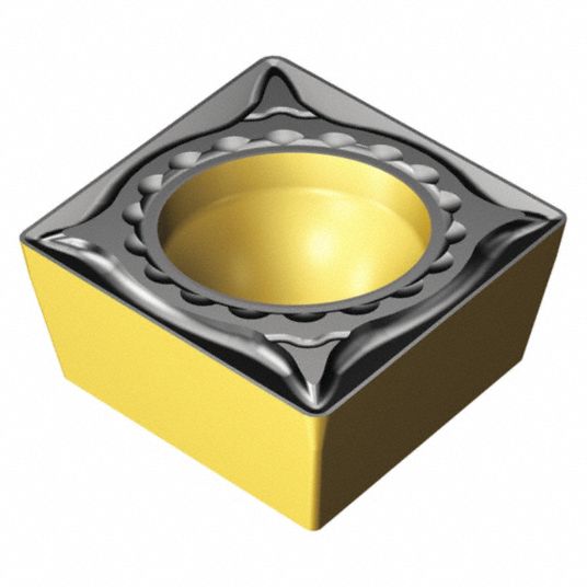 SANDVIK COROMANT, CPMT Insert, Neutral, Turning Insert, Medium, Diamond ...