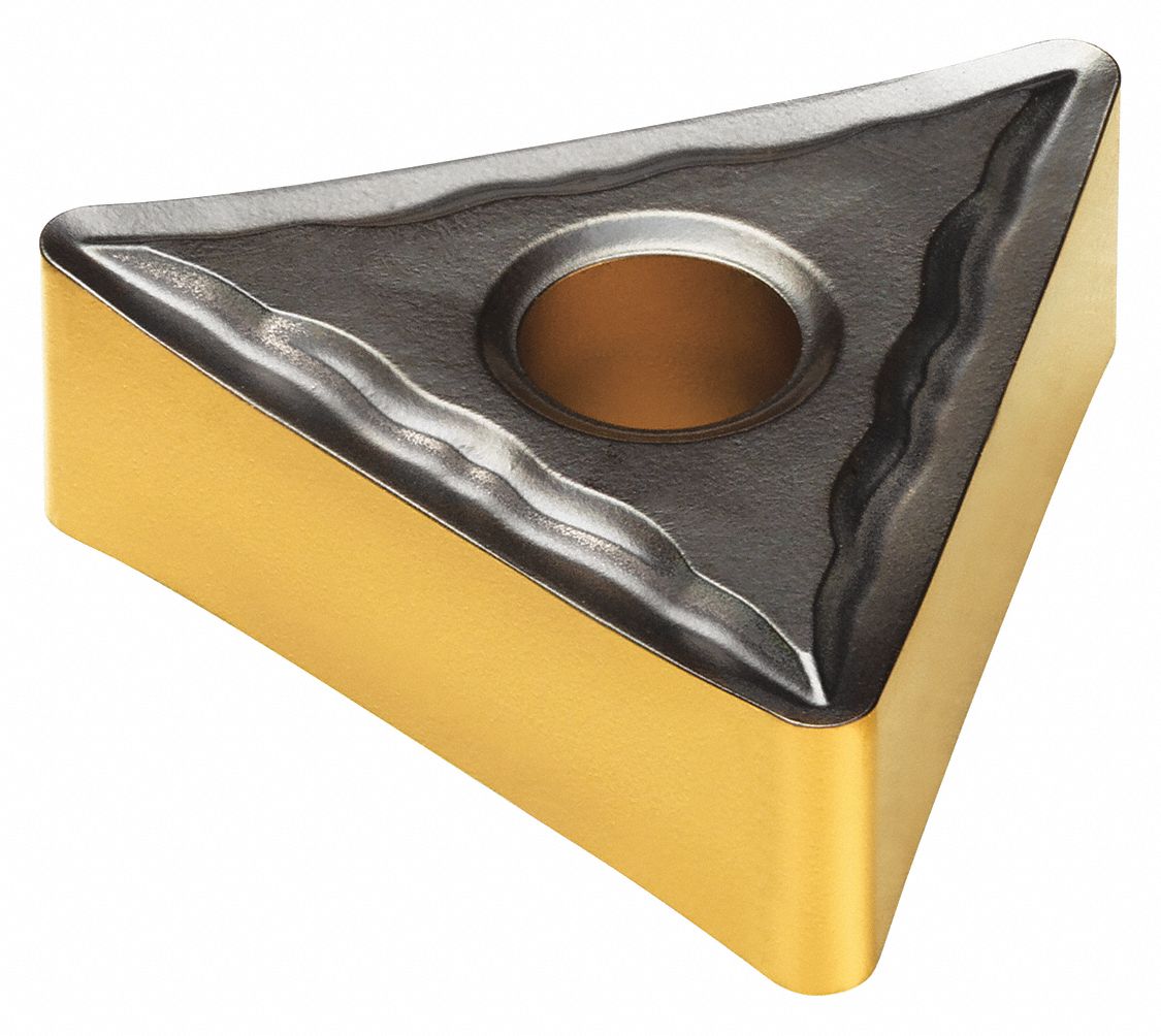 SANDVIK COROMANT, 0.500 in Inscribed Circle, Neutral, Turning Insert ...