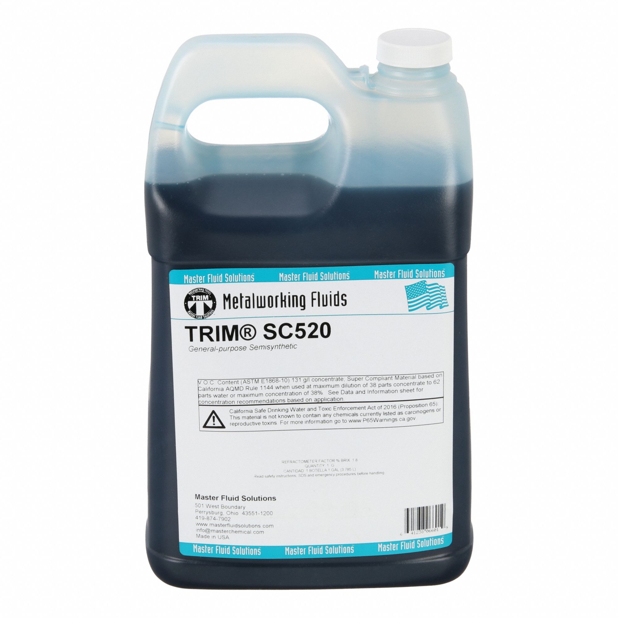 TRIM, SC520, 1 gal, Cutting and Grinding Fluid - 5CEX8|SC520-1G - Grainger