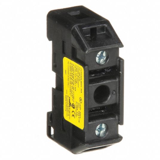 BUSSMANN, Finger-Safe, 1 Pole, Fuse Block - 5CFK0|TCFH30N - Grainger