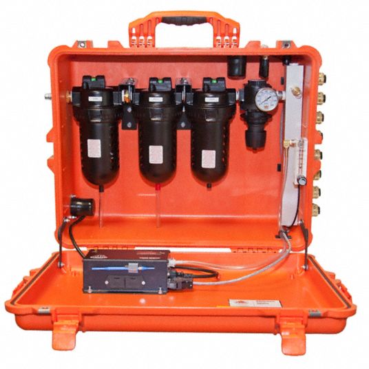 8 Users, 125 psi Max Pressure, Portable Filtration Panel - 5CFL7|BB100-CO8 - Grainger