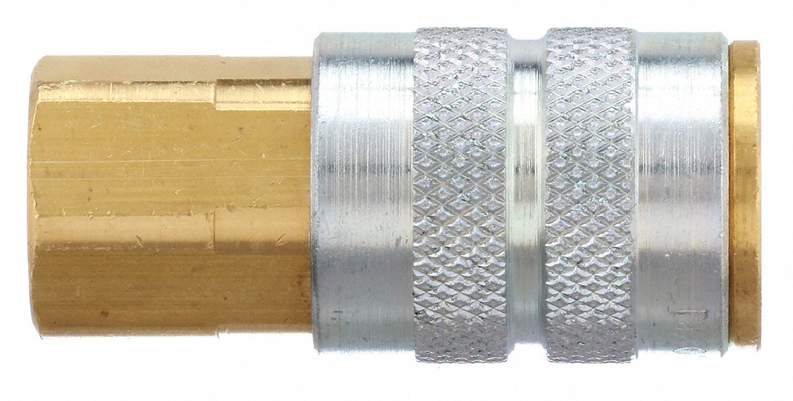 DIXON VALVE & COUPLING, 1/4 in Body Size, 1/4 in Hose Fitting Size ...