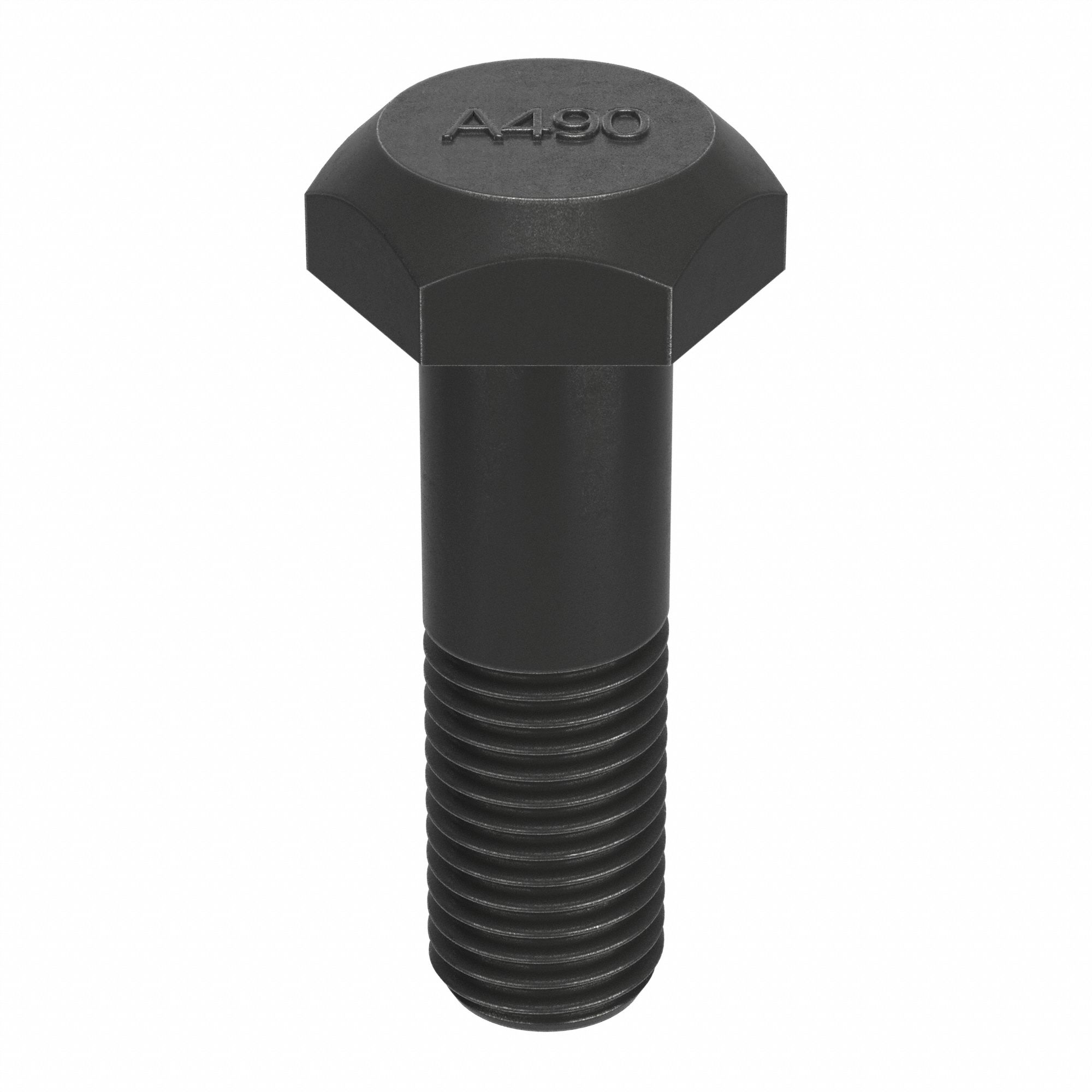 Steel, A490 Type 1, Structural Bolt - 1TU41|HCI41120375USA-010BX - Grainger