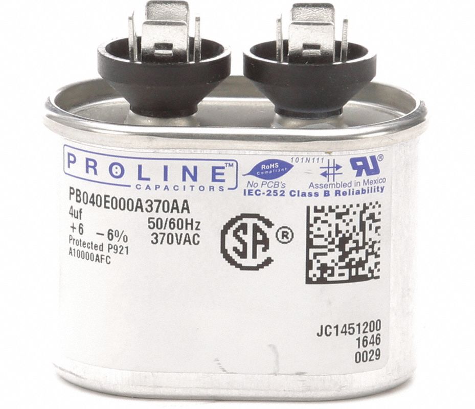 PRO-LINE Capacitor c/Motor d/Op.,Micro4,Ovalado - 5CMU1 ...