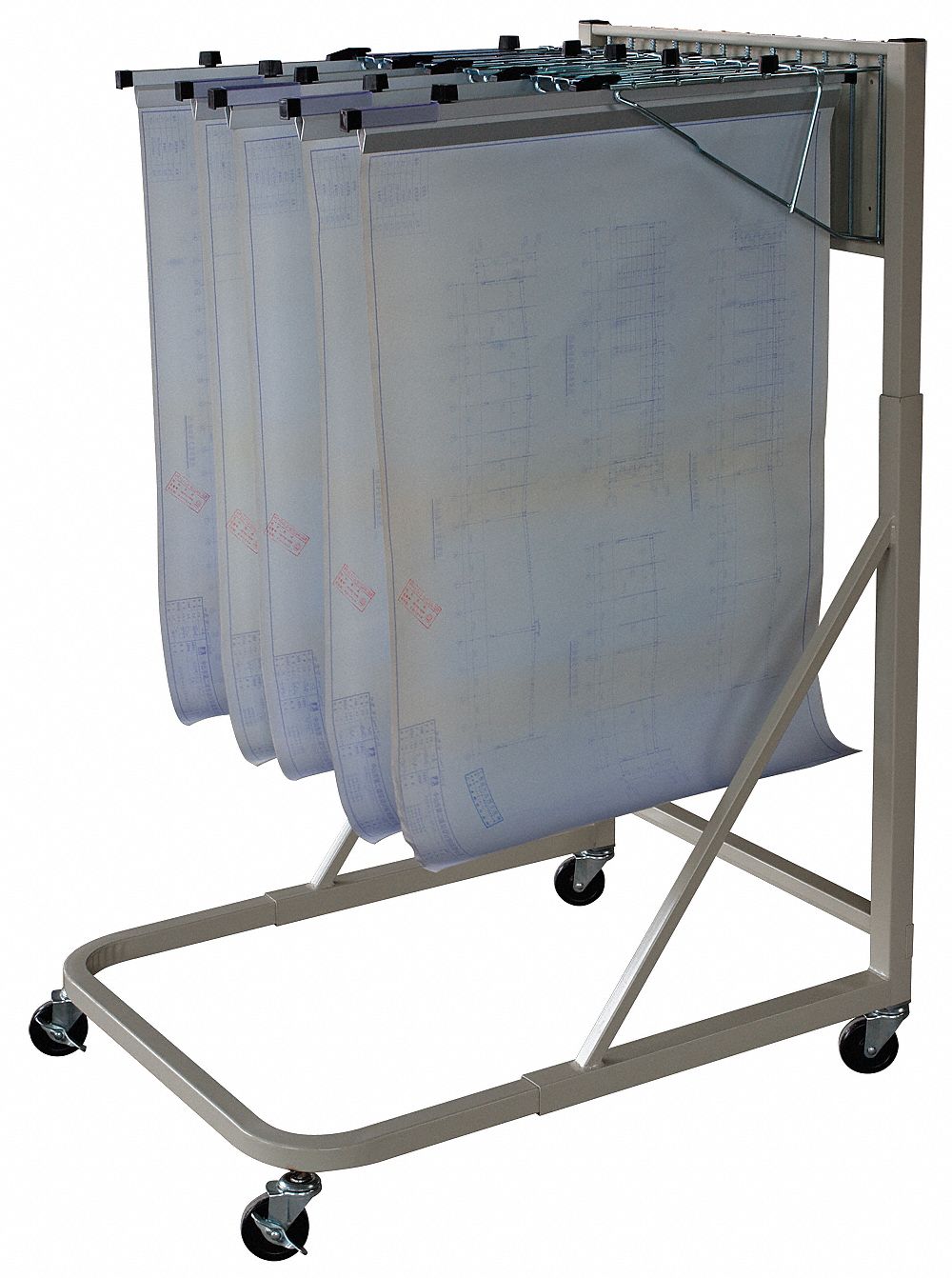 Pivot Mobile Stand, 43 1/2 to 61 1/2 in Height, 27 in Width, 27 1/2 to ...