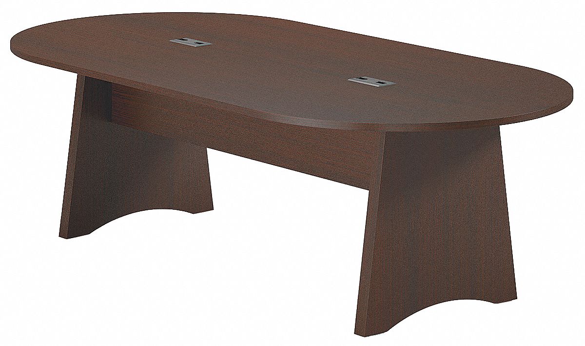 Conference Table,Rect, 29Hx95 3/4W,Mocha - Grainger